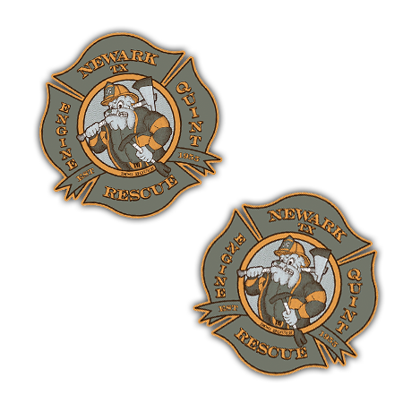 Newark Dog House Logo - 2" Sticker Pack — Fireman Up