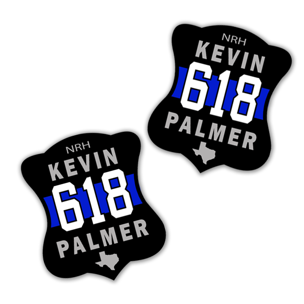 Palmer LODD - 2" Sticker Pack — Fireman Up