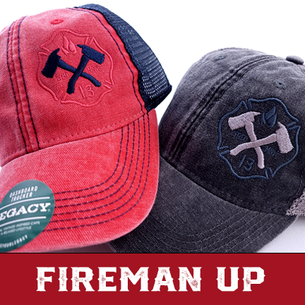 Firefighter Tshirts Firefighter Apparel Firefighter Clothing — Fireman Up