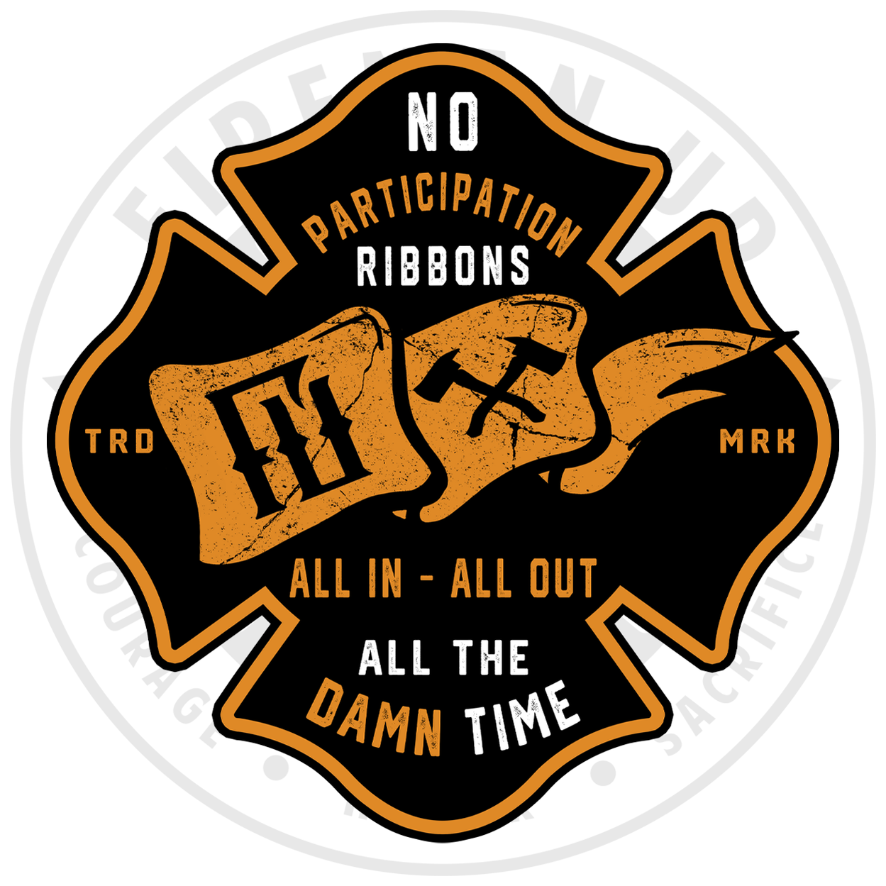 Fireman Up Stickers