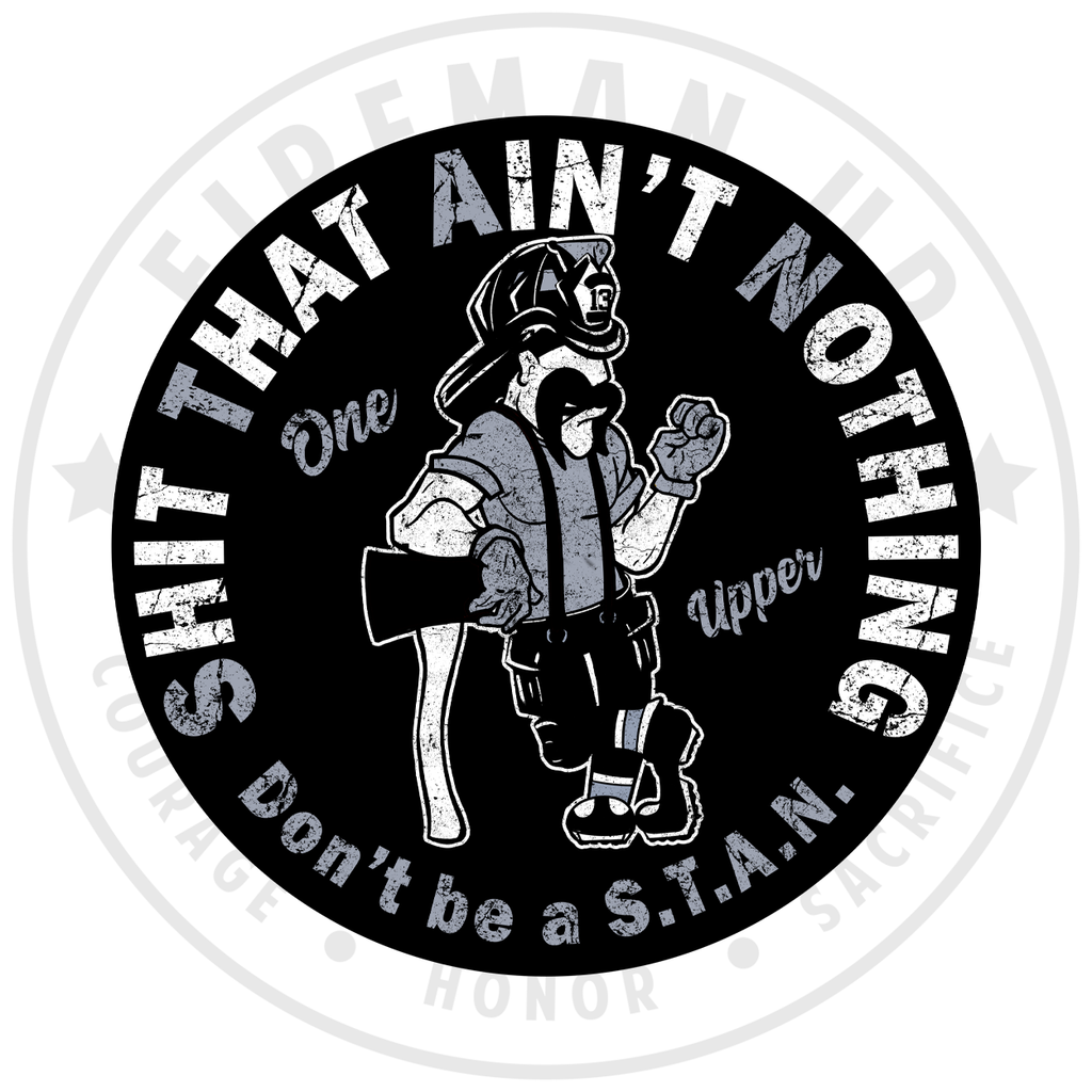 Fireman Up Stickers